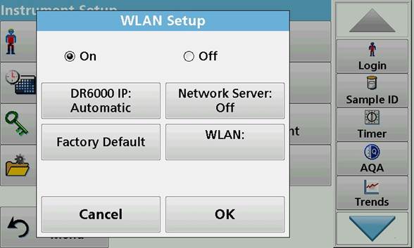 How can the DR3900 or DR6000 be configured to use a WiFi/WLAN ...