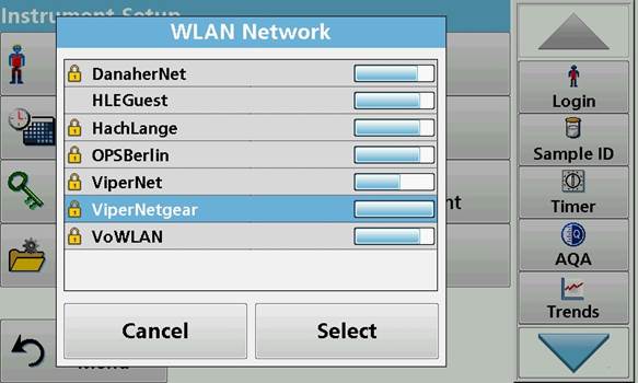 How can the DR3900 or DR6000 be configured to use a WiFi/WLAN ...